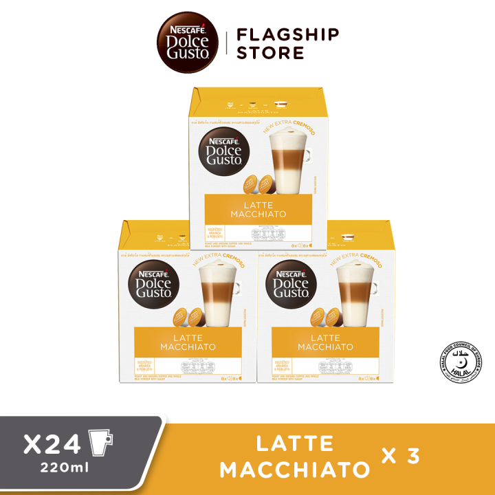 [Pack of 3] NESCAFÉ® Dolce Gusto® Coffee Capsules | Lazada