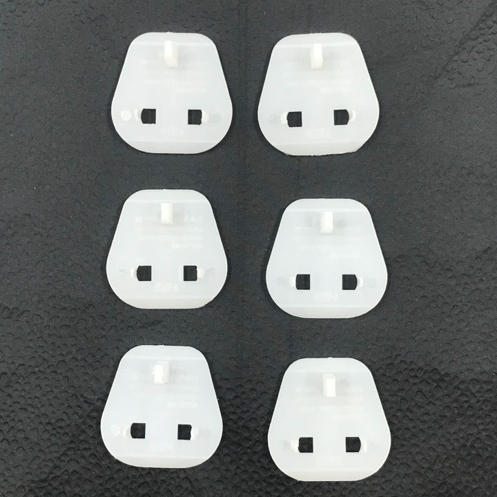 12pcs Plastic White Two Pin Power Adapter | Lazada Singapore