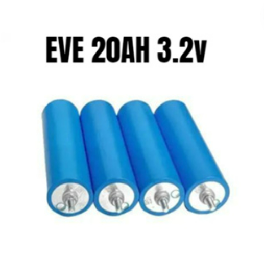 EVE 20AH 3.2v Lifepo4 4000 Lifecycle Cylindrical Rechargeable Cell for ...