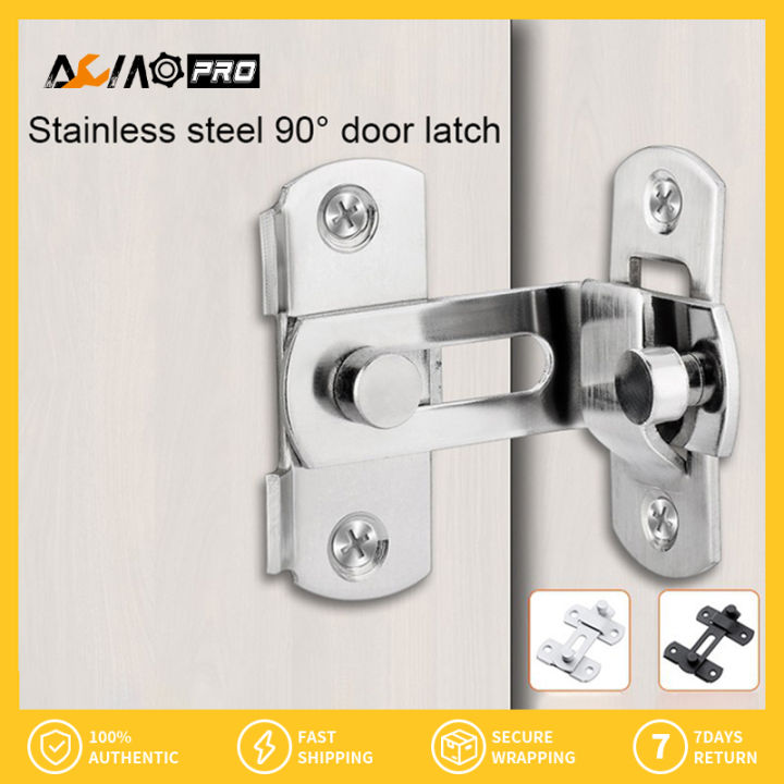 AumoPro 1pcs Stainless Steel Button 90 Degree Security Tool Buckle ...