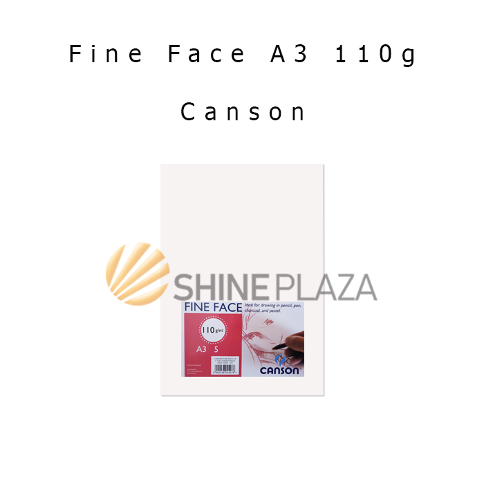 Canson Fine Face A3 110 Gsm - Kertas Canson A3 - Kertas Gambar Canson | Lazada Indonesia