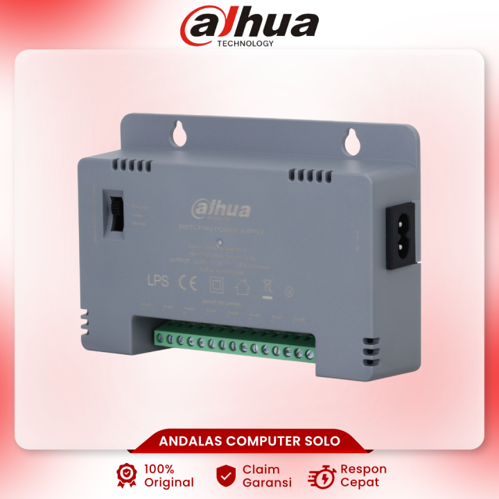 Adaptor CCTV Dahua PFM344D-8CH-EN 8 Channel Switching Power Supply ...
