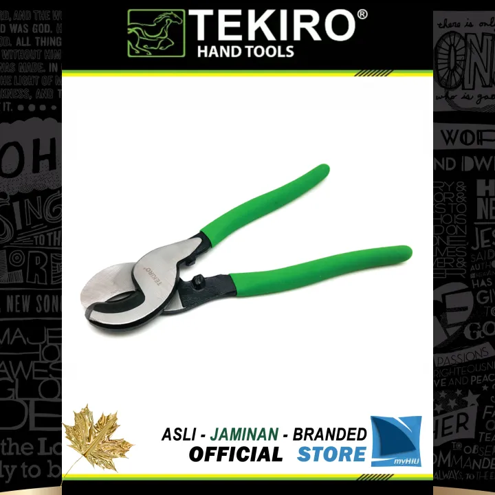 Tang Potong Kabel Besar 10" inch / Cable Cutter Pliers TEKIRO | Lazada ...