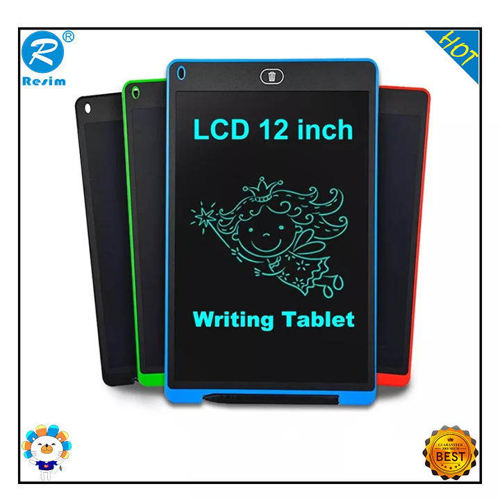 Resim 12" LCD Writing Tablet Digital Drawing Tablet Handwriting Pads ...