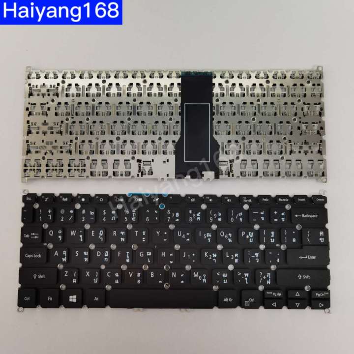 Keyboard คีย์บอร์ด Acer SF114-32 SPIN 5 SP513-52N ปุ่มdelete ไทย-อังกฤษ ...