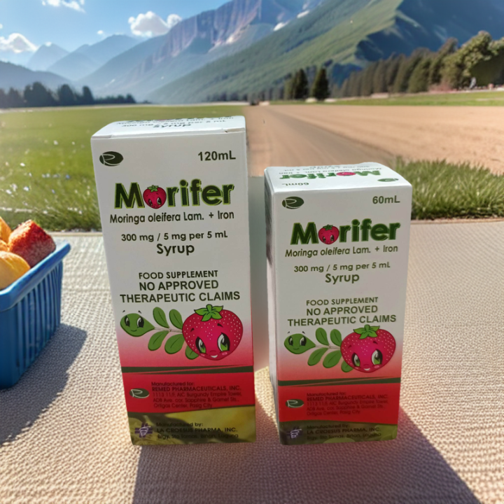 Morifer ( Moringa Oleifera Lam. + Iron ) Syrup | Lazada PH