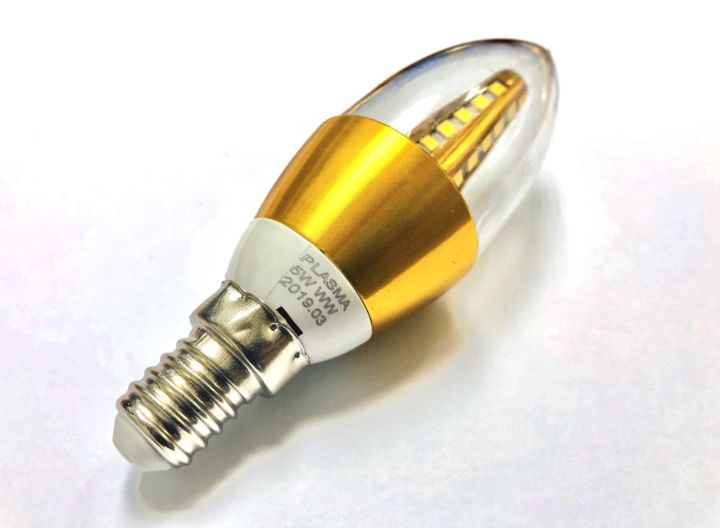 Plasma 5w LED Candle Bulb - Warm White | Lazada