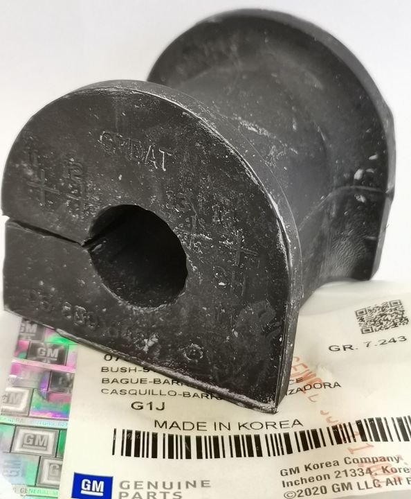 GM Stabilizer Bushing - FRONT - for Chevrolet Optra PN# 96839848 ...