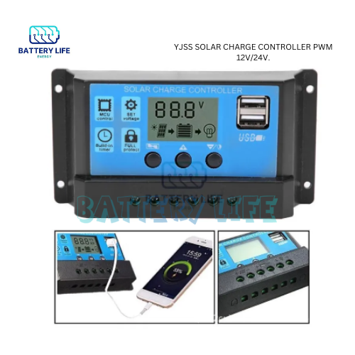 YJSS SOLAR CHARGE CONTROLLER PWM 12V/24V. | Lazada PH