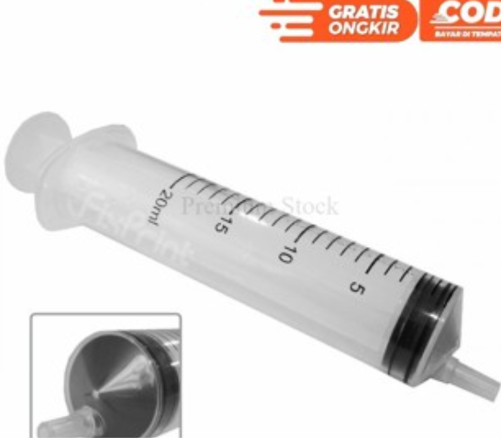 Spuit 50cc Syringe 50cc Suntikan tinta 50ml Spuid ukuran 50 ml Tanpa ...