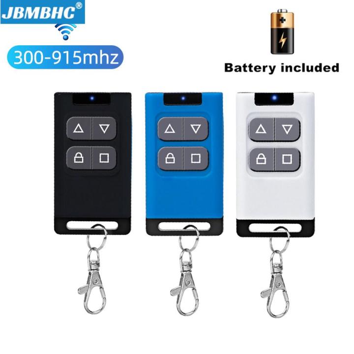 Clone Remote Control 300-915MHz 4 Keys Copy Garage Remote Control ...