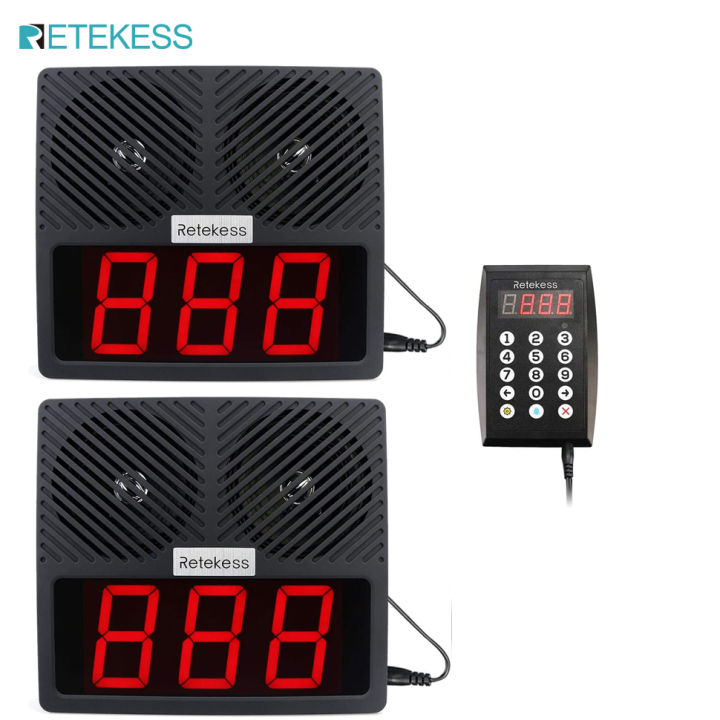Retekess TD101 Pager Wireless Calling System Restaurant Pager System ... Retekess TD101 Pager Wireless Calling System Restaurant Pager System ...