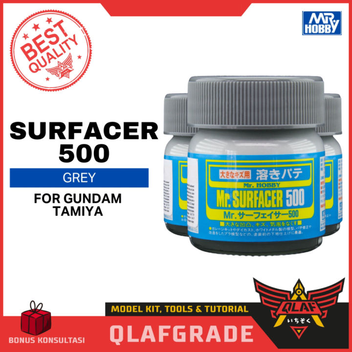SURFACER - MR SURFACER 500 - PRIMER surfacer model kit gundam | Lazada ...