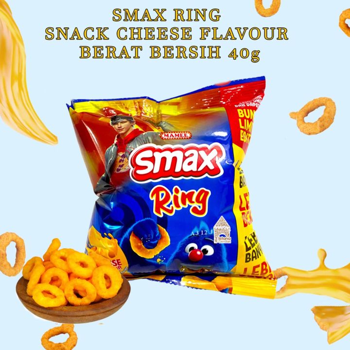 SNACK SMAX RING CHEESE FLAVOUR 40g | Lazada Indonesia