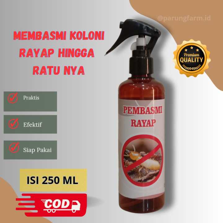 Spray Anti Rayap | Cairan Pengusir Rayap Kayu | Obat Pembasmi Rayap ...