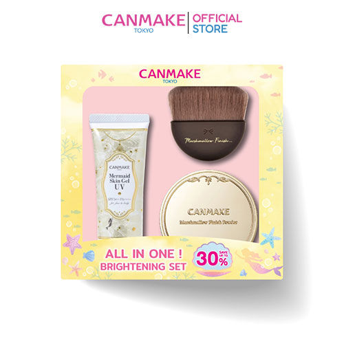 CANMAKE Limited Brightening Set : เซ็ตหน้าไบร์ท สบายผิว | Lazada.co.th