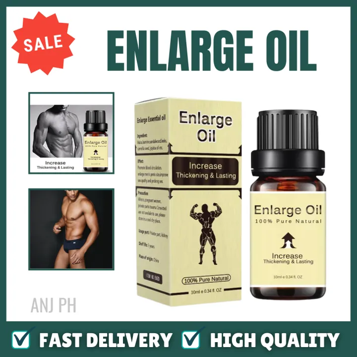 SUPER TRENDING 10ML Enlarge Oil Pure Natural Herbal Plant Long Oil Enlargement Enhancement ...