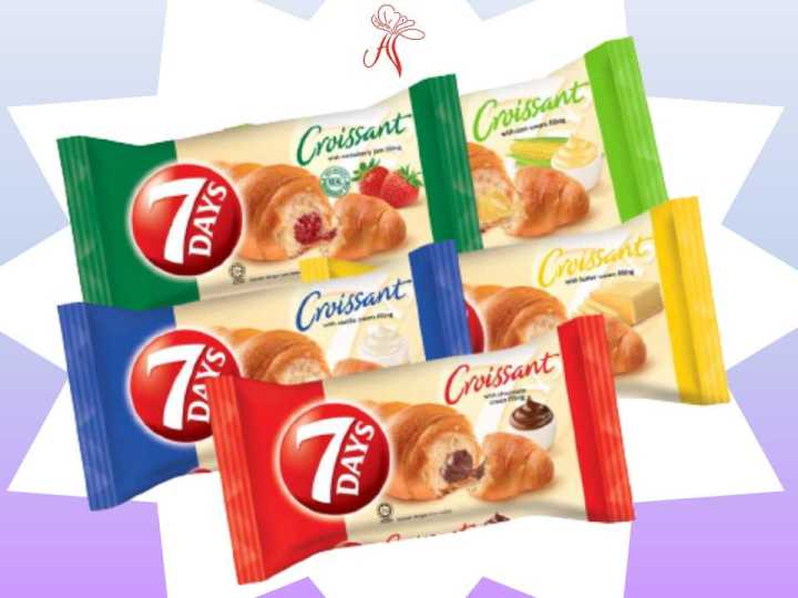 7 Days Croissant 60g Chocolate, Strawberry, Butter, Corn, Vanilla | Lazada
