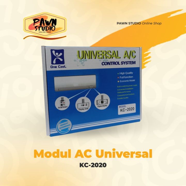 MODUL PCB AC MULTI KC 2020 UNIVERSAL / PCB REMOTE AC MULTIFUNGSI ...