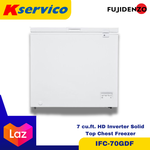 Fujidenzo IFC-70GDF 7 Cu. Ft. Inverter Chest Freezer | Lazada PH