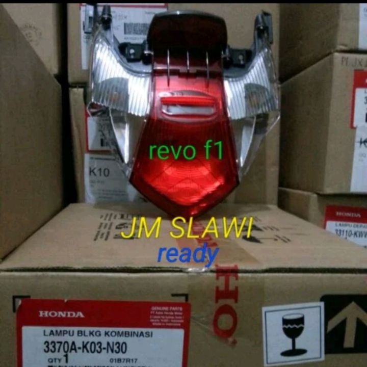 3370A-K03-N30 lampu belakang atau stop assy revo f1 K03 asli honda ...