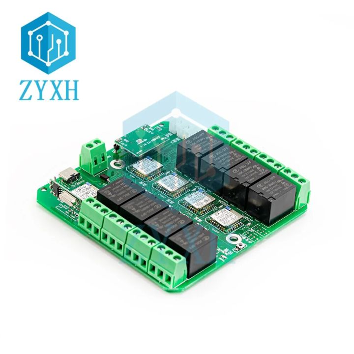 AC/85V-250V DC8-28V type-C 5V 8 Channel Ewelink 4 Way Temperature and ...