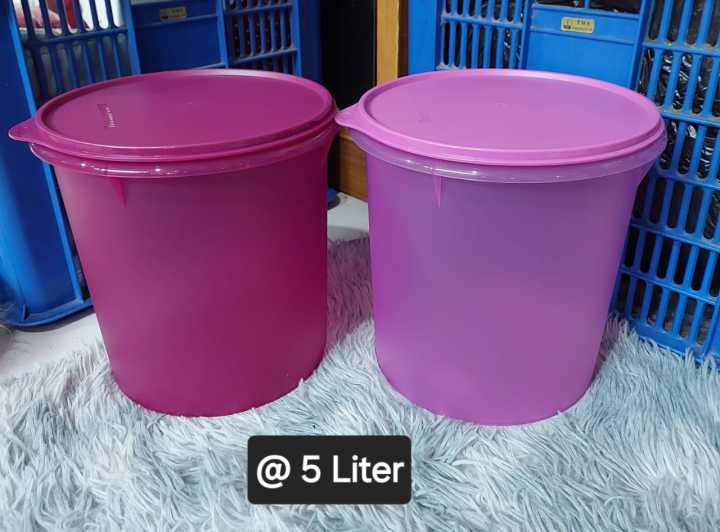 Crispy Canister 5 Liter Tupperware (harga satuan) | Lazada Indonesia