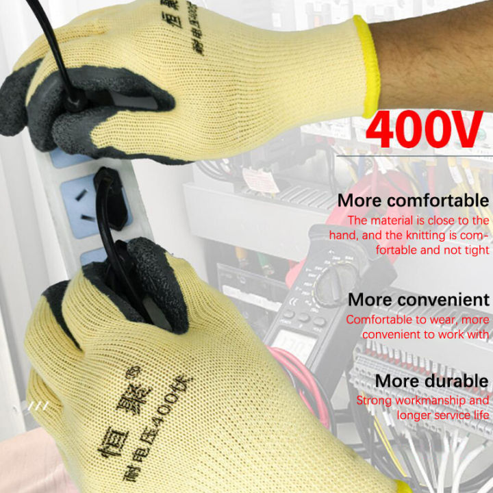 [Starlings] Electrician Work Gloves Protective Tool 400v Insulating ...