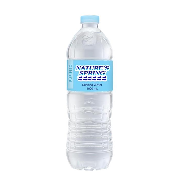 Nature's Spring Purified Drinking Water 1L | Lazada PH