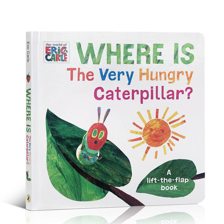 Milu Picture Book Eric Carle Board Book Where Is The Very Hungry ...