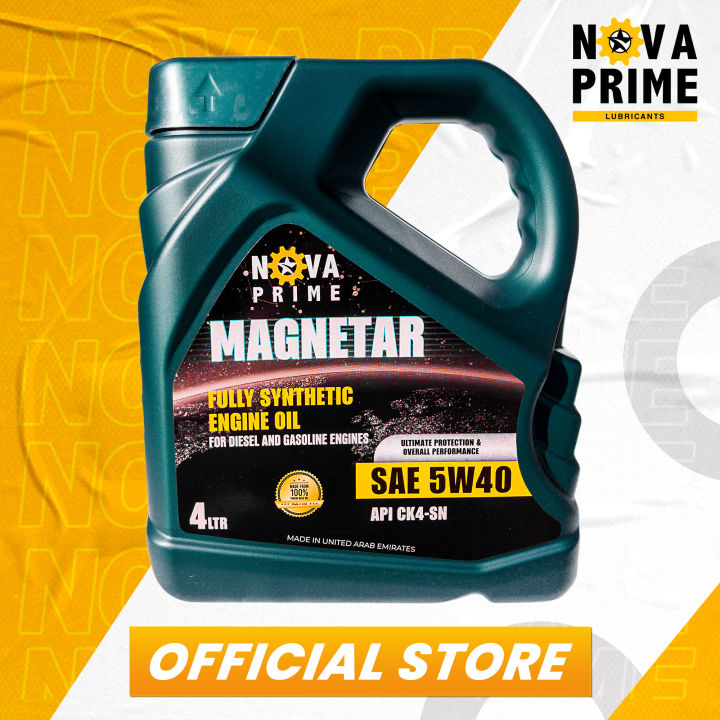 Nova Prime Magnetar Fully Synthetic Engine Oil 1GL | Lazada PH