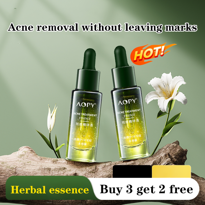 Acne buster acne removing plant herb essence removes acne marks, pits ...