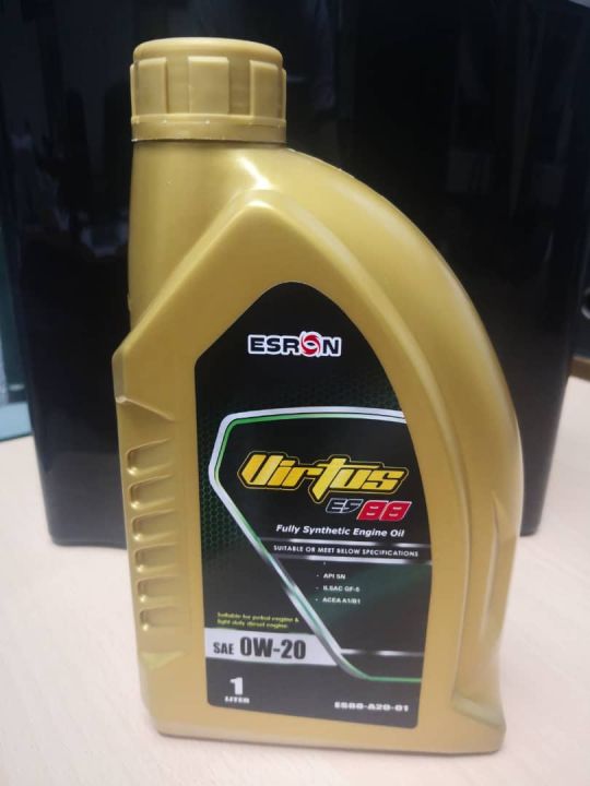 Engine Oil 0W20 API SN/CF Fully Synthetic Lubricants for Car [ES88 ...