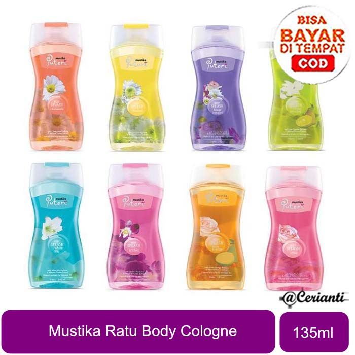 MUSTIKA RATU PUTERI Body Splash Cologne 135ml Lynn Design | Lazada ...