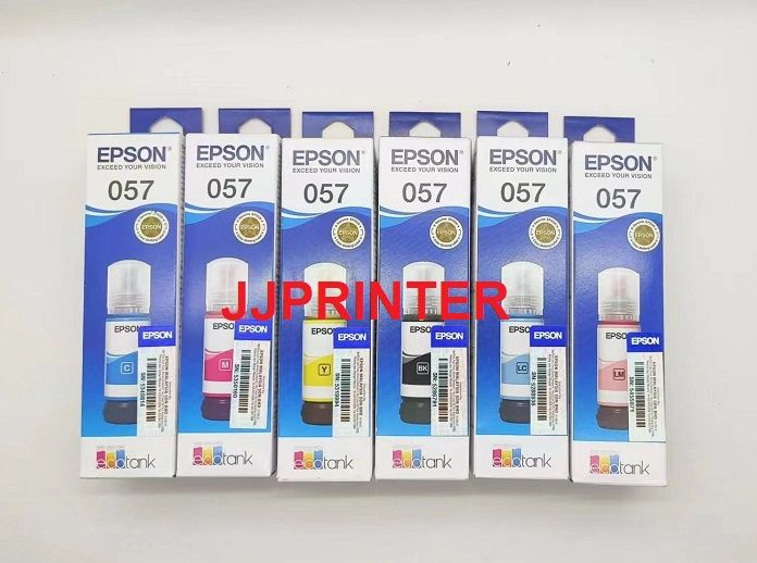 ** Original Epson L8050 L18050 Ink Bottle CMYK LMLC 057 & Maintenance ...