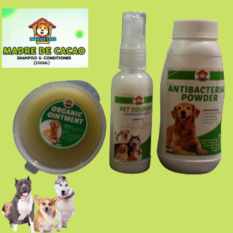MDC Antibacterial Powder, Cologne and Cream Ointment Set Moringa ...