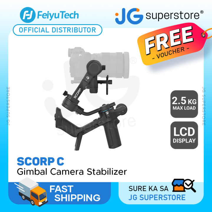 FeiyuTech SCORP C 3-Axis Handheld Gimbal Stabilizer for DSLR ...