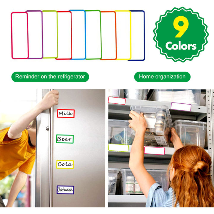 Flexible Magnetic Label Strips 3.2 x 1.2 Each Magnetic Dry Erase Labels ...