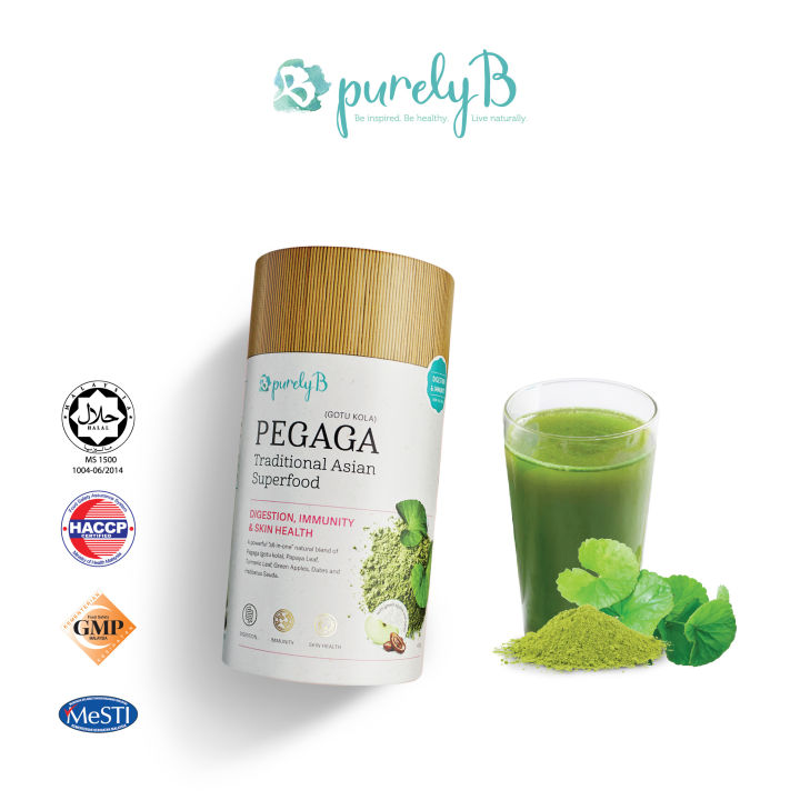 Pegaga by PurelyB (380g) Traditional Asian Superfood Health Supplement ...