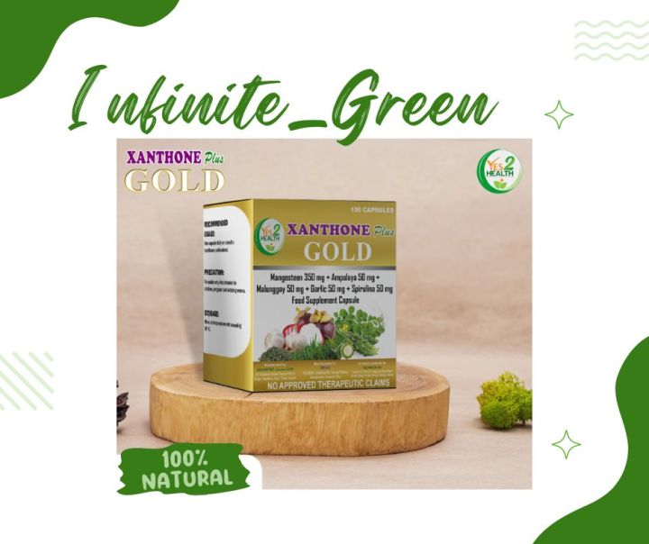 Xanthone Plus Gold Herbal Capsule (100) | Lazada PH