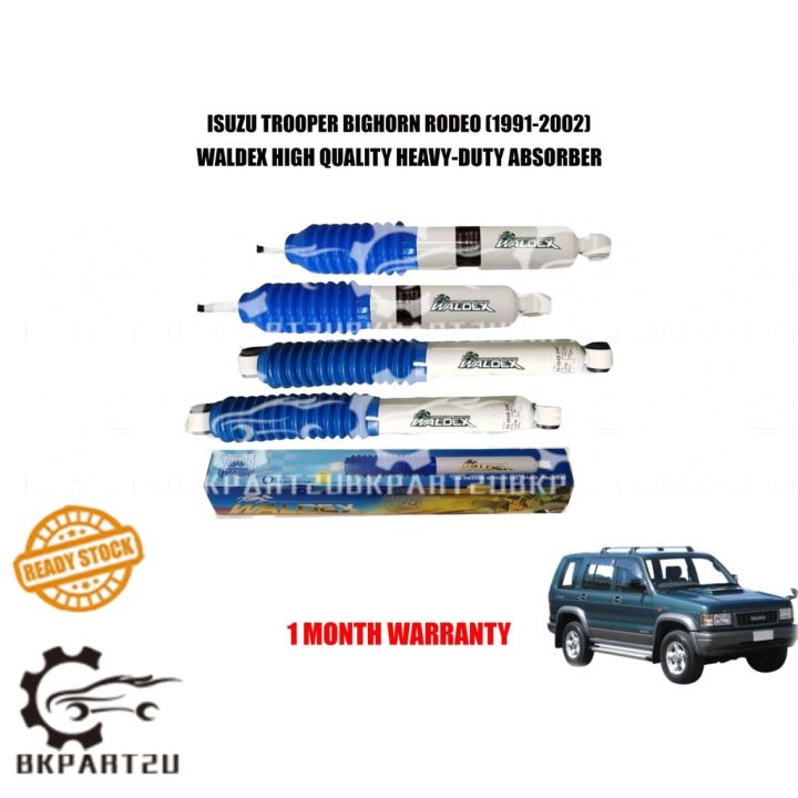 ISUZU TROOPER BIGHORN RODEO (1991-2002) FRONT AND REAR ABSORBER HEAVY ...