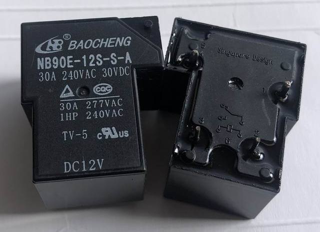 【Worth-Buy】 Nb90e-12s-S-A ใหม่; Nb90e-24s-S-A; รีเลย์ T90-1a-4p-12v/24v ...
