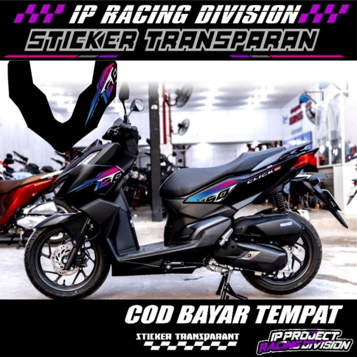 STRIPING STIKER TRANSPARAN VARIO 160 RAINBOW STRIPING TRANSPARANT VIRAL ...