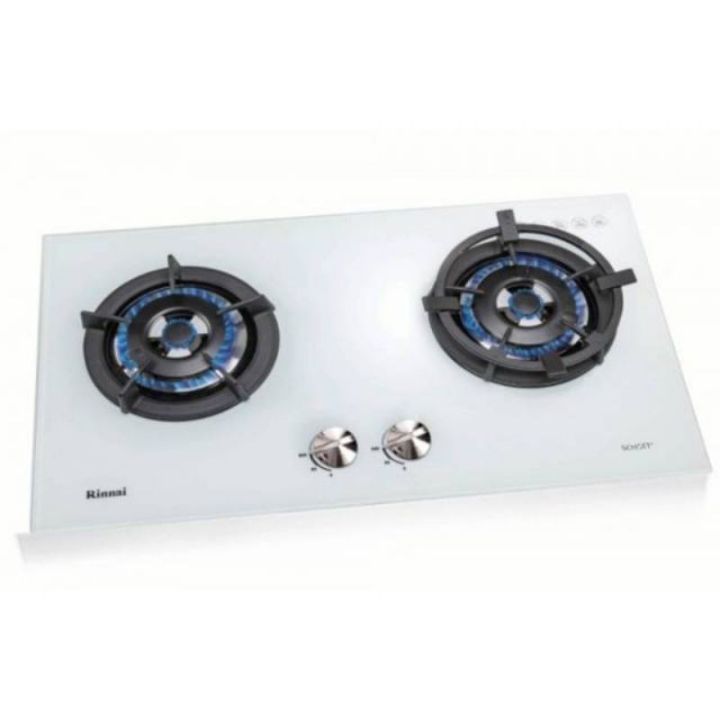 Kompor Tanam Rinnai RB 2 GHC OW / Kaca Putih | Lazada Indonesia