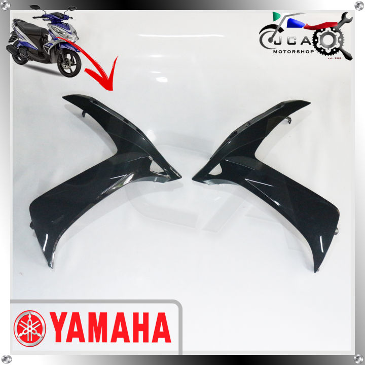 ORIGINAL YAMAHA SIDE PANEL FOR MIO MXI 125 - BLACK (PAIR) | Lazada PH
