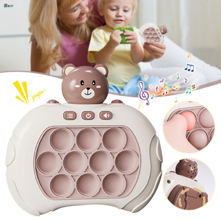ENT Bubble Sensory Toy Stress Relief Pocket Game Machine Educational ...