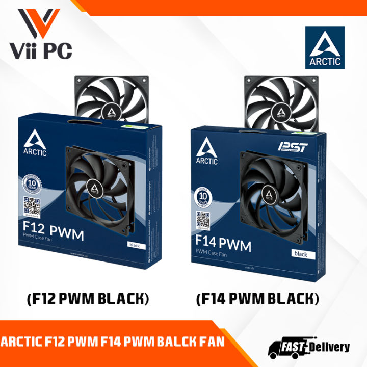 Arctic F12 pwm F14 pwm Computer Case 12cm/14cm Fan | Lazada Singapore
