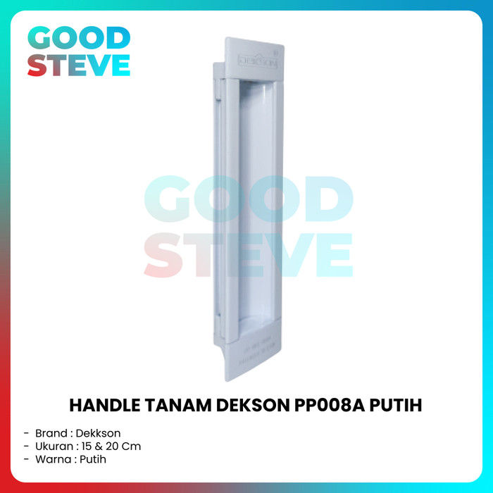 Handle Tanam Pintu Sliding Dekson PP008A Tarikan Pintu Geser Putih ...