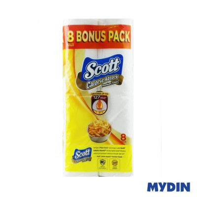 Scott Calorie Light Kitchen Towel (50's x 6R + 2R) | Lazada