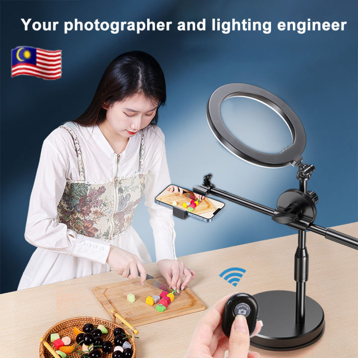 10 26cm Led Selfie Ring Light Photography Video Light Ringlight Phone